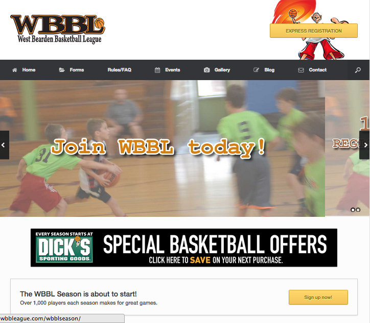 West Bearden Basketball League (WBBL) – RadHaus Solutions